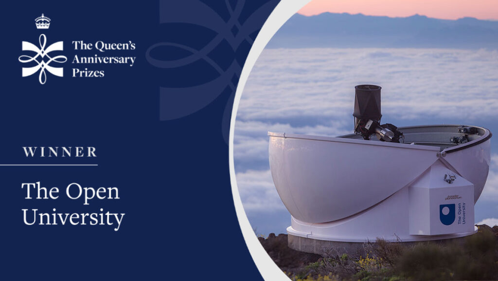 Queen's Anniversary Prize Award für Open University UK - Blog