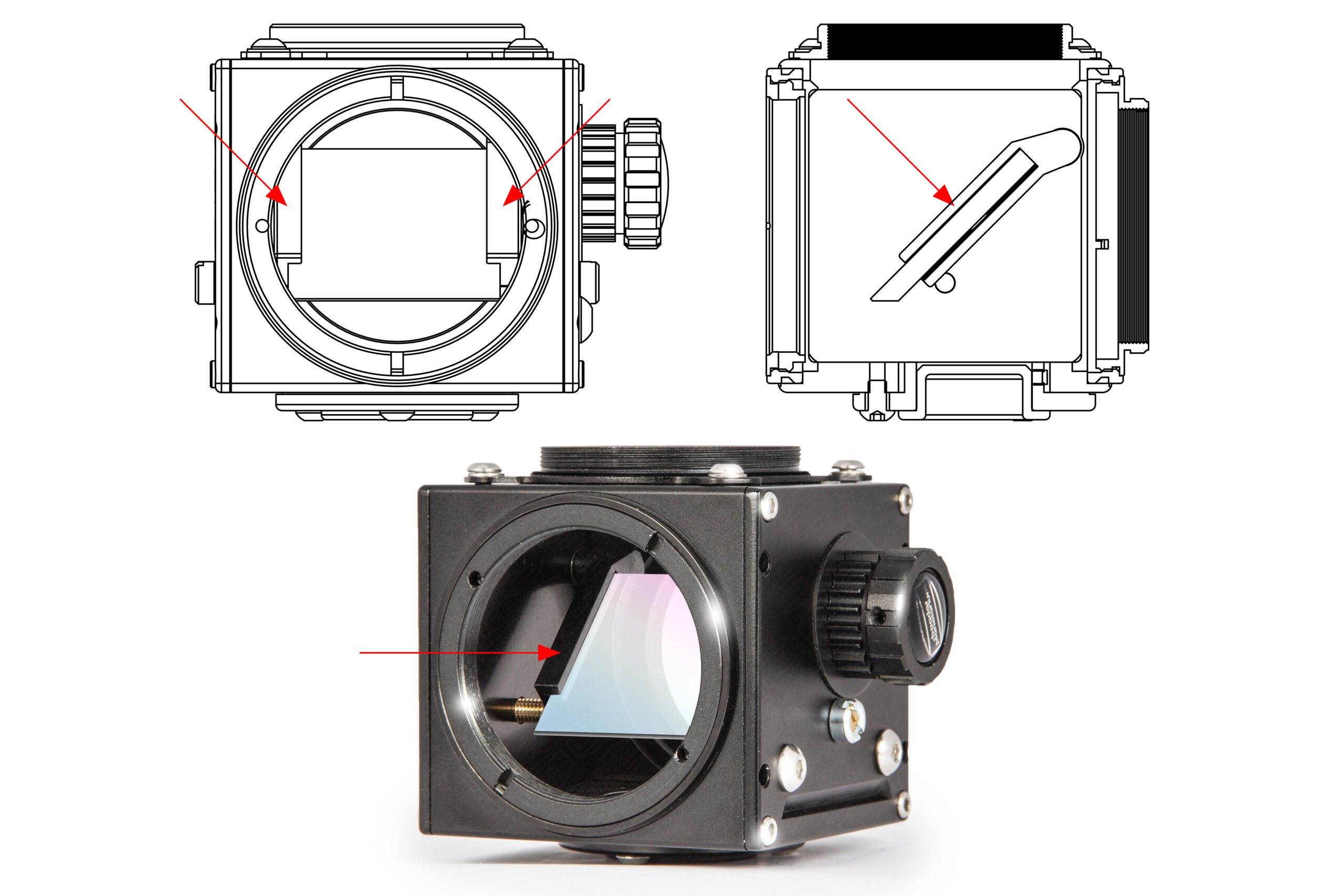Free Download: 3d-printed flip mirror adapter and holder - Blog