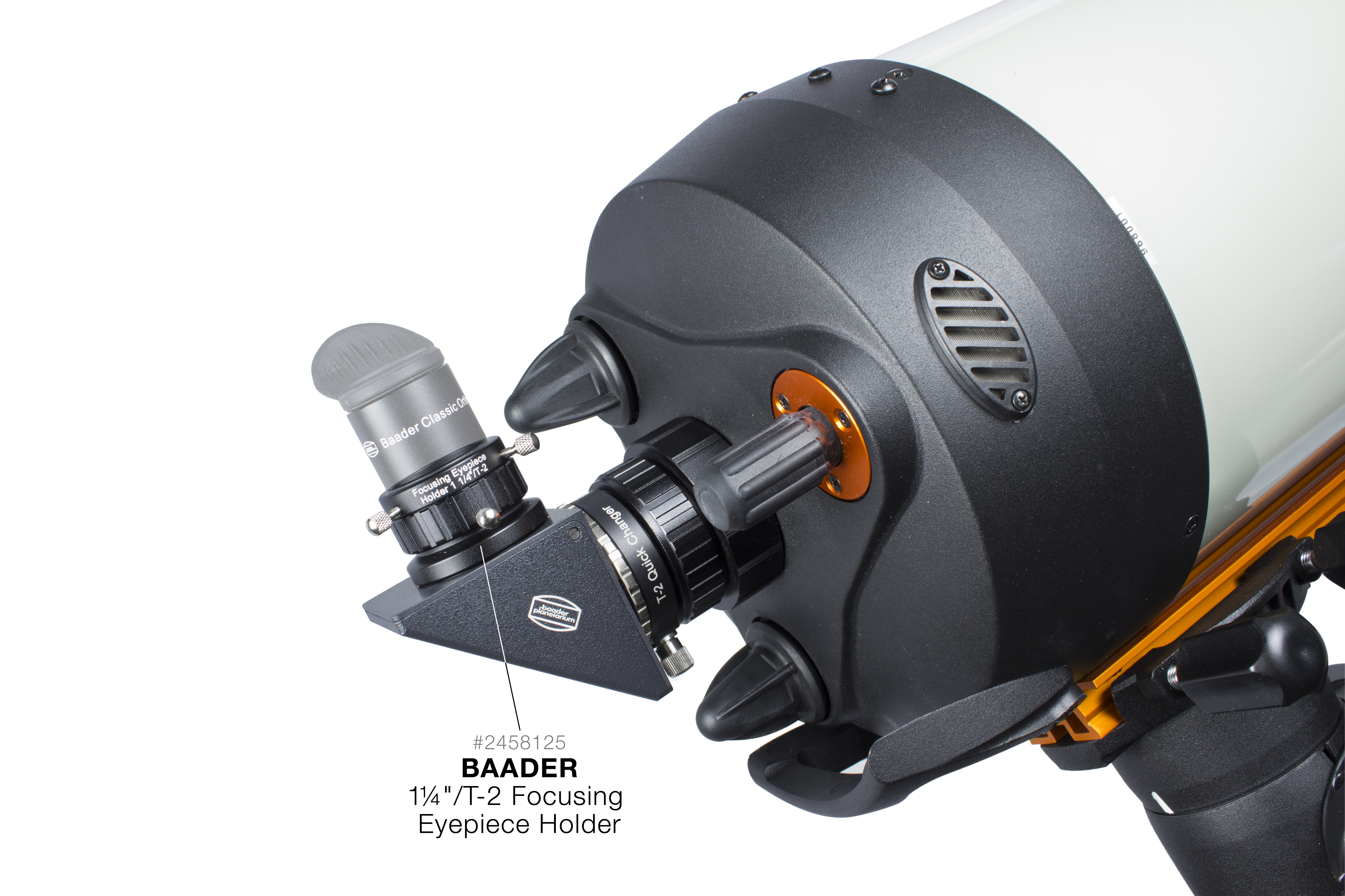 1¼" Eyepiece Clamp to T-2i – with rotational focusing - English