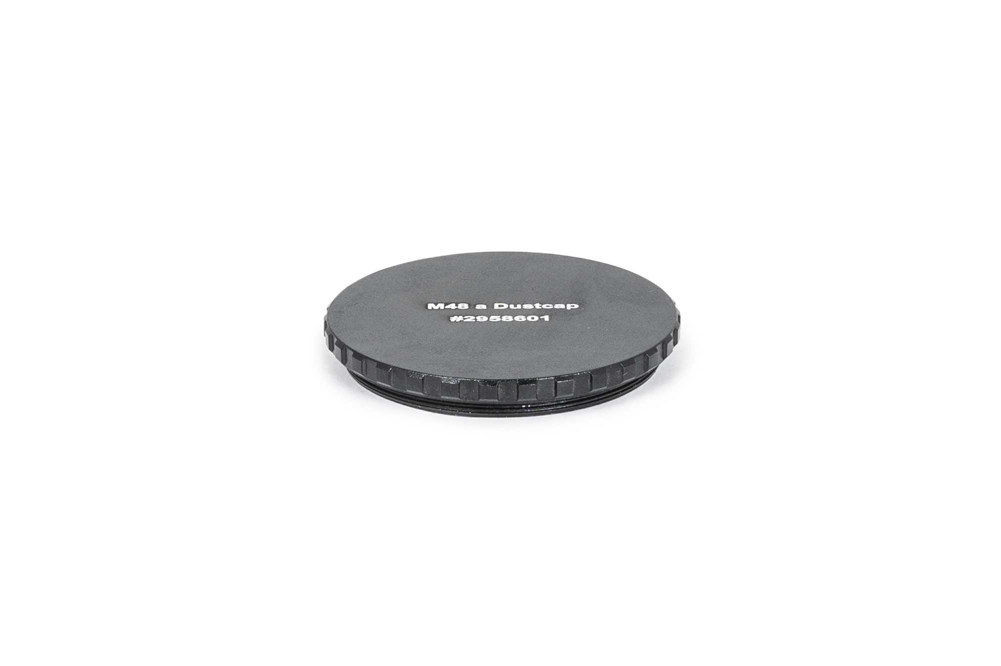 Metal Dustcap with M48 male thread - English