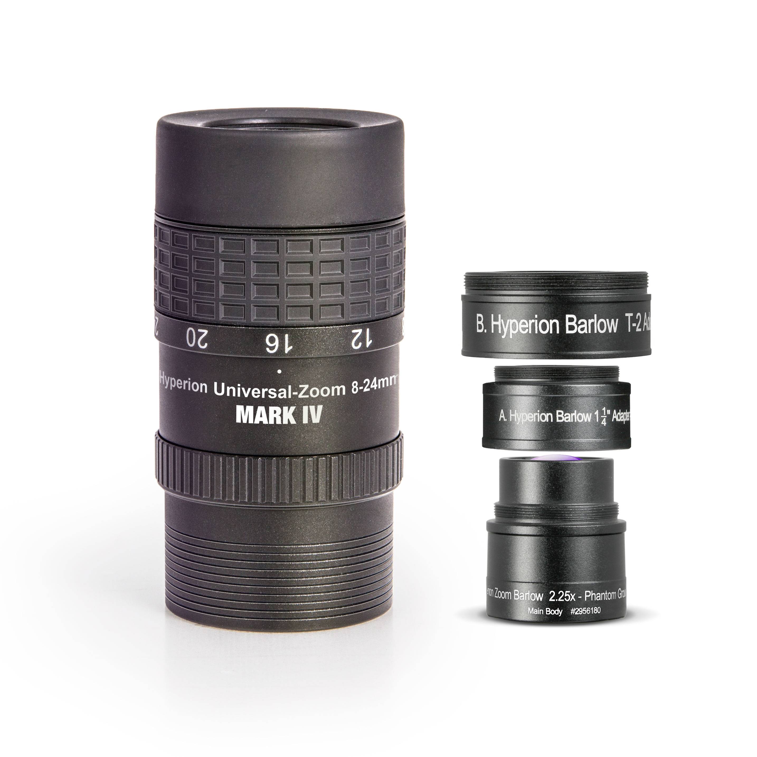 Barlow lenses, their magnification factors and working distances - Blog