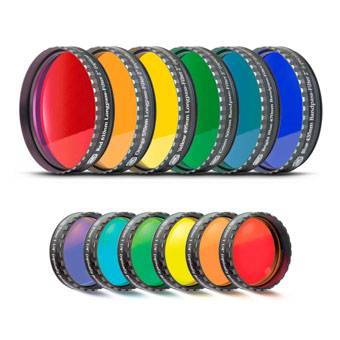 Baader Color Filter-Set Moon and Planetary (6 colors) - English