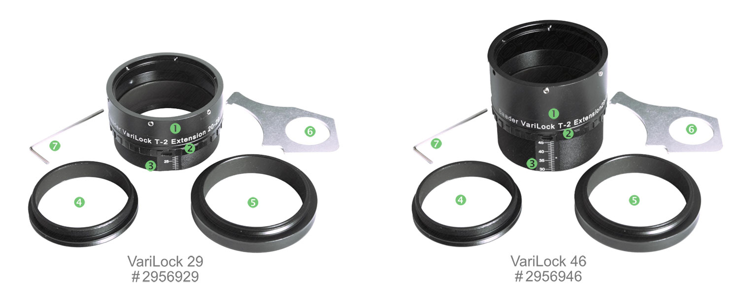 T-2 VariLock Extension Tube – 20-29 mm - English